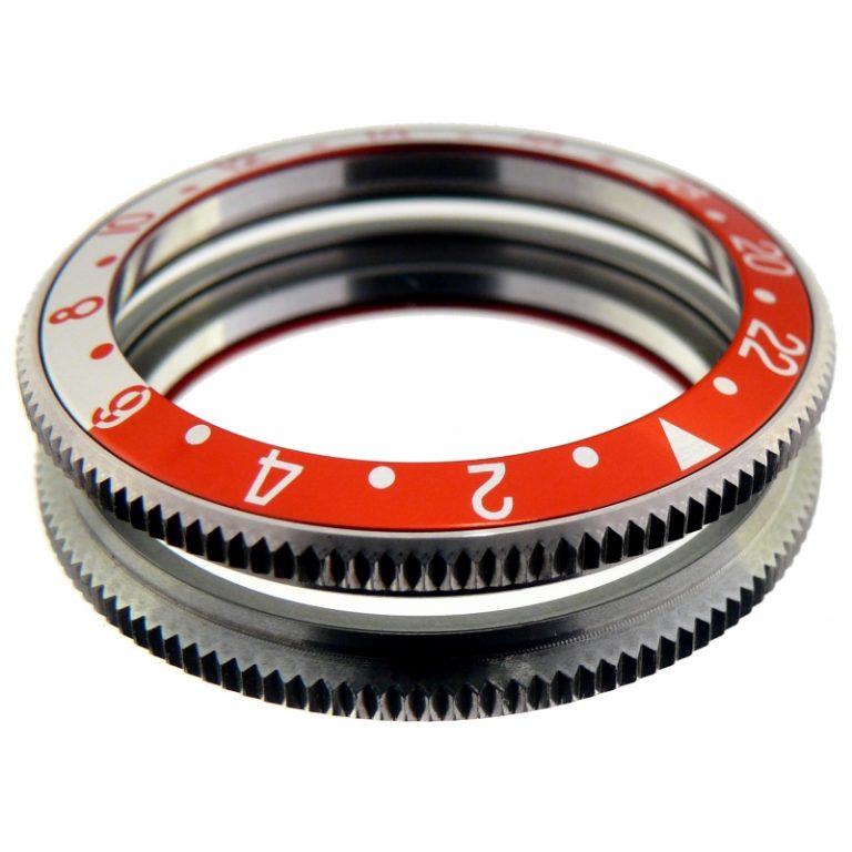 Bezel AM-WATCHES red-silver – AM-WATCHES